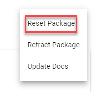Resetting a Disclosure Package – nCino Mortgage Help