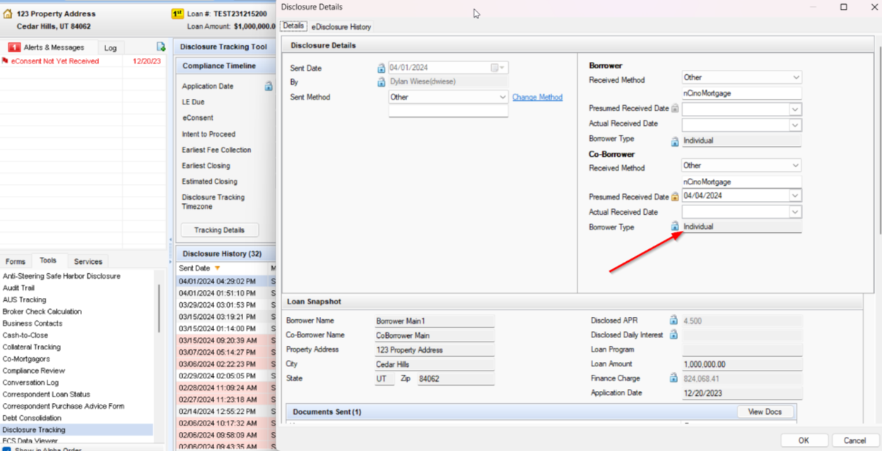 LE Sent and Received Dates Not Populating in Encompass Disclosure ...